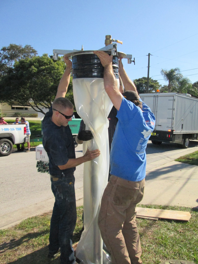 Continuous Lining Top Gun.